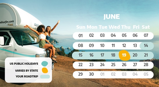 Make the most of US public holidays in 2025 | roadsurfer